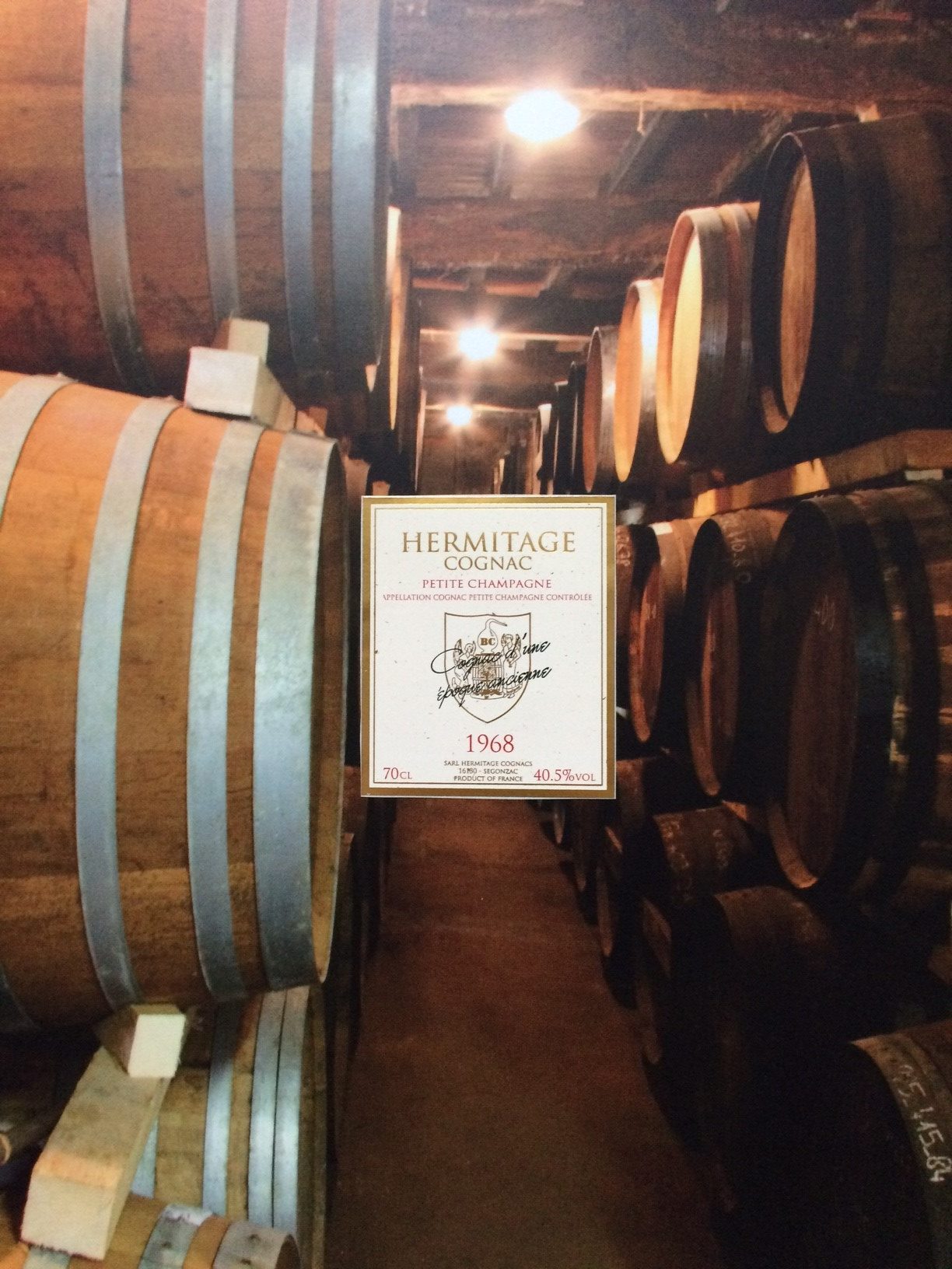 Hermitage 1968 Petite Champagne Cognac - Brandyclassics